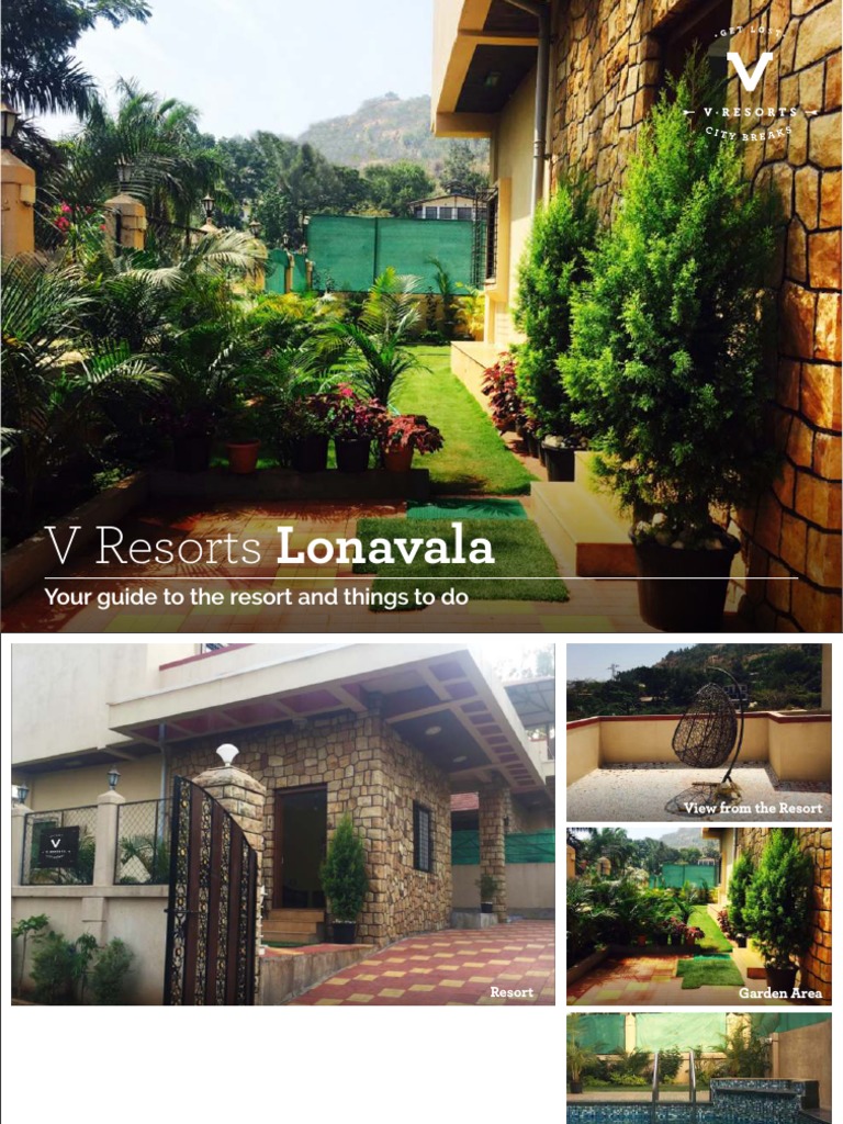 V Resort Lonavala Bungalow PDF | PDF