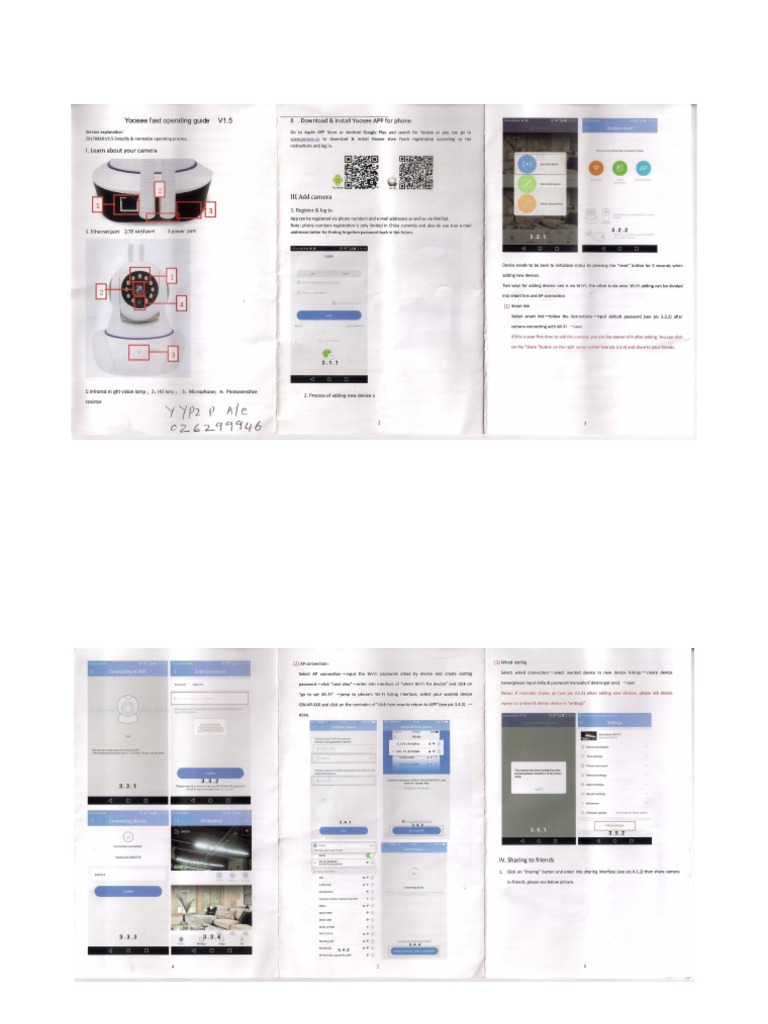 Yoosee Camera Manual | PDF