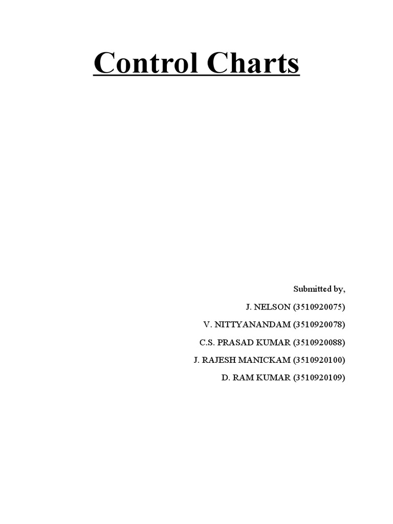 Control Charts Explained | PDF | Scientific Method | Statistics