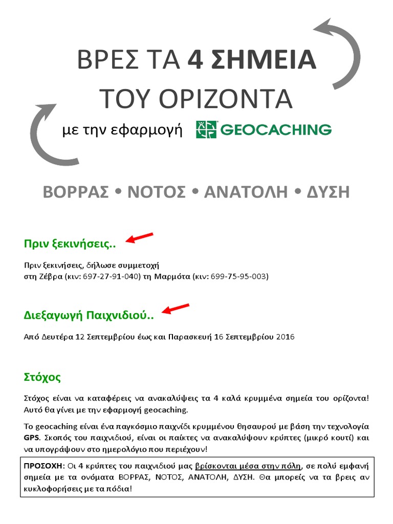 Προσανατολισμος | PDF