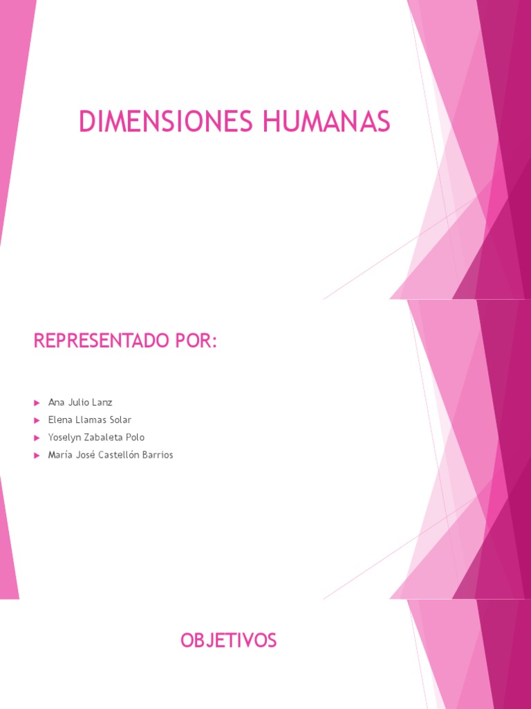 Dimensiones Humanas | PDF