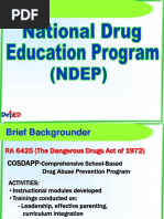 Action Plan On NDEP 2017 | PDF | Behavior Modification | Cognition