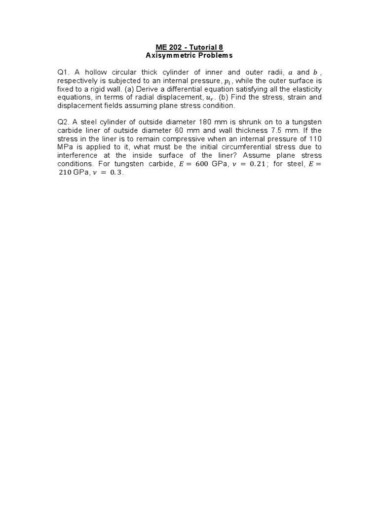Tutorial8 PDF | PDF