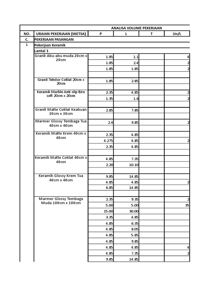 RAB Material | PDF | Building Technology | Materials