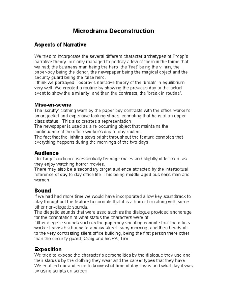 Microdrama Analysis and Audience Insights | PDF | General Fiction
