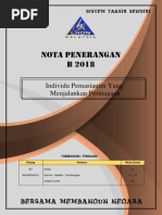 Nota Penerangan BE 2022 | PDF