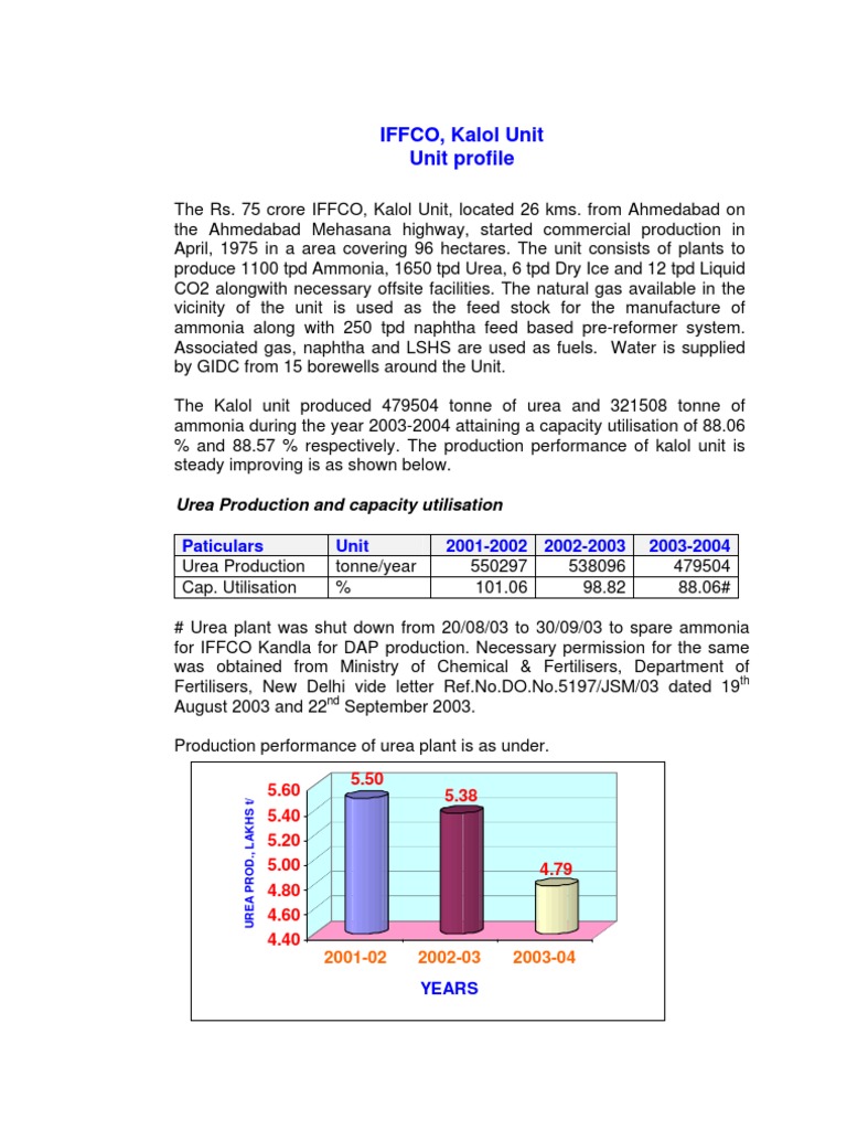 IFFCO Kalol | PDF | Steam | Hvac