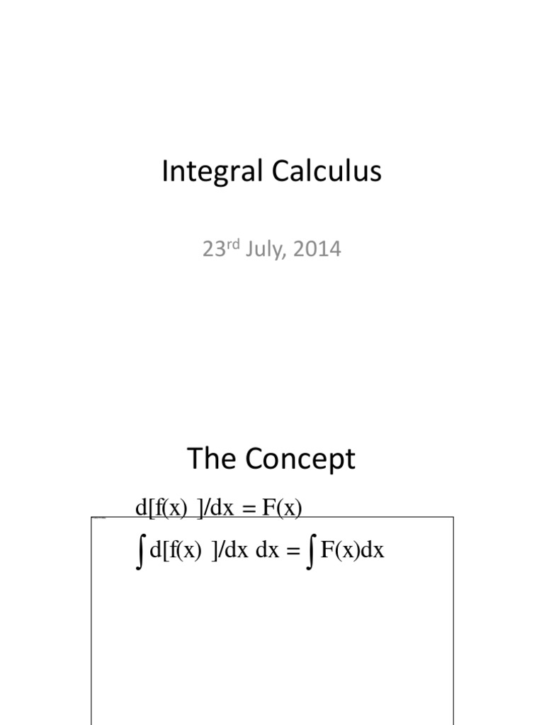 Integral Calculus | PDF | Demand | Economic Surplus
