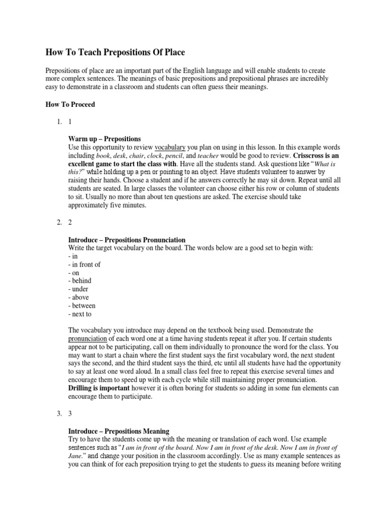 How To Teach Modal Verbs | PDF | Preposition And Postposition | Word