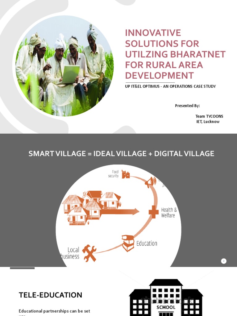 Presentation On Empowering Rural People With Fibre Optics | PDF ...