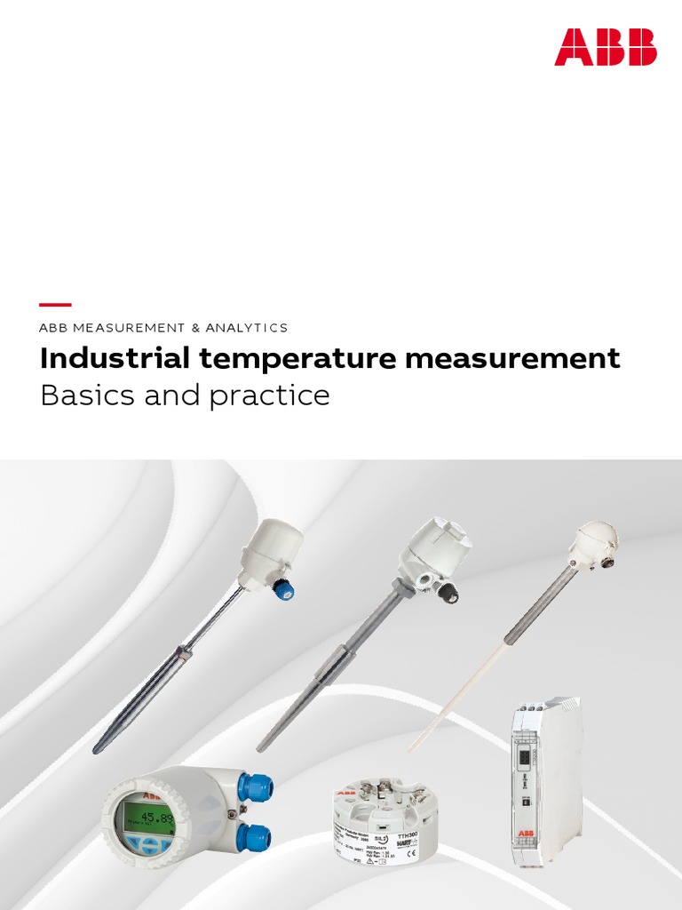 Medicion-de-Temperatura-Industrial ABB PDF | PDF | Heat | Thermometer