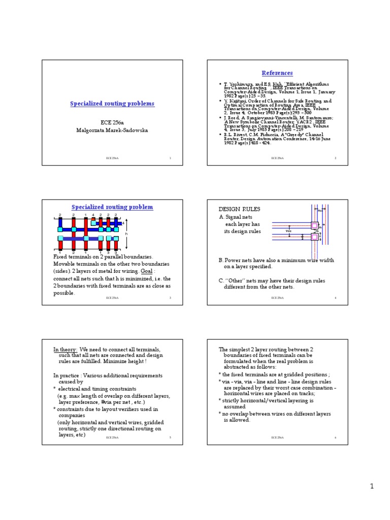 Specialized Routing Problems | PDF | Theoretical Computer Science | Graph Theory