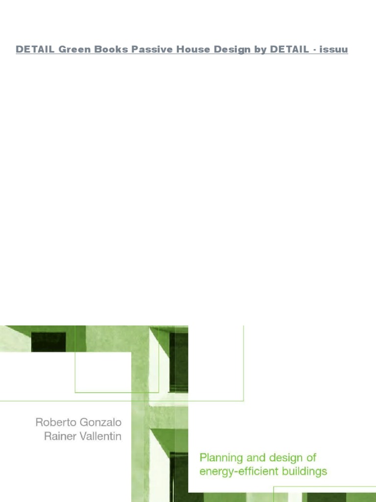 Passive House Design | PDF