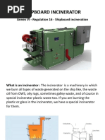 Regulation 16 - Shipboard Incineration | PDF | Water Transport | Shipping