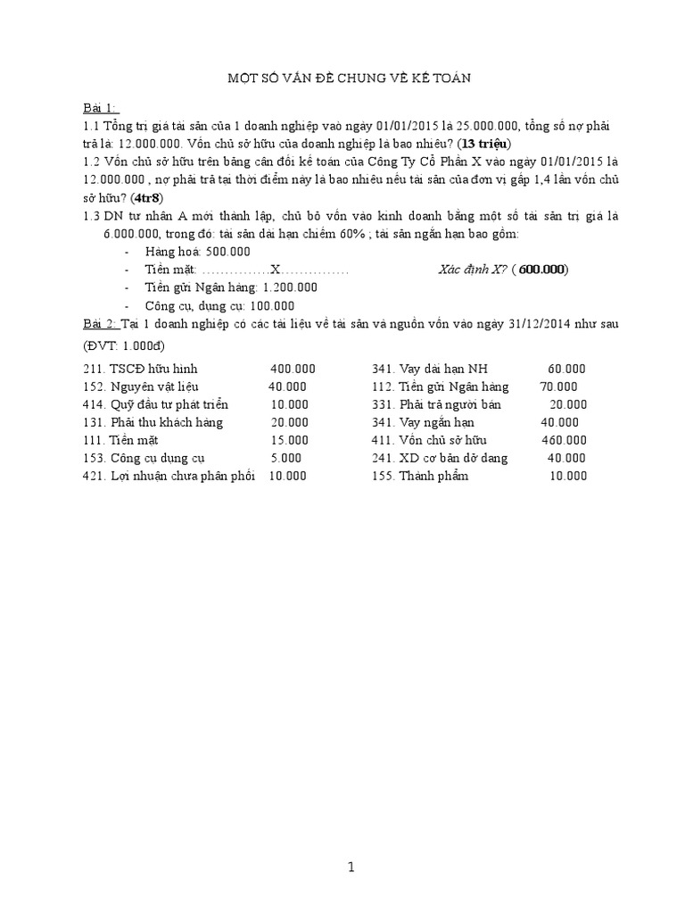 2015 Bai Tap NLKT On Thi LT Dot 2 1 1 | PDF