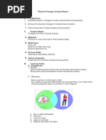 Lesson Plan | PDF | Puberty | Adolescence