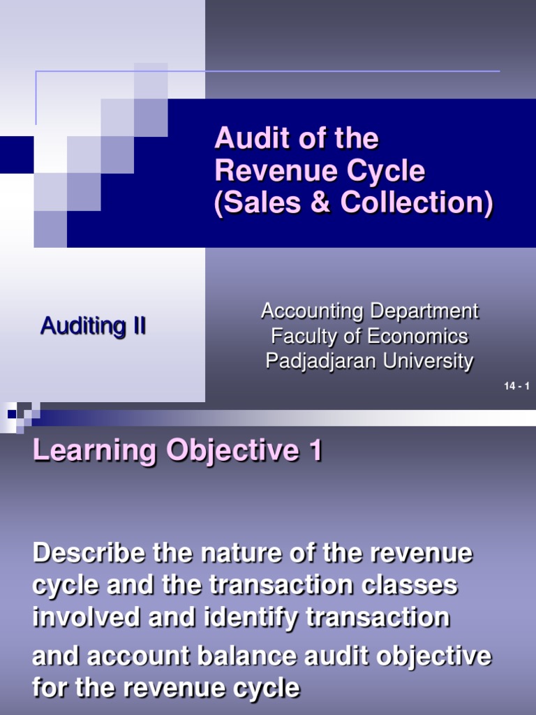 Revenue Cycle Audit Overview | PDF | Invoice | Receipt