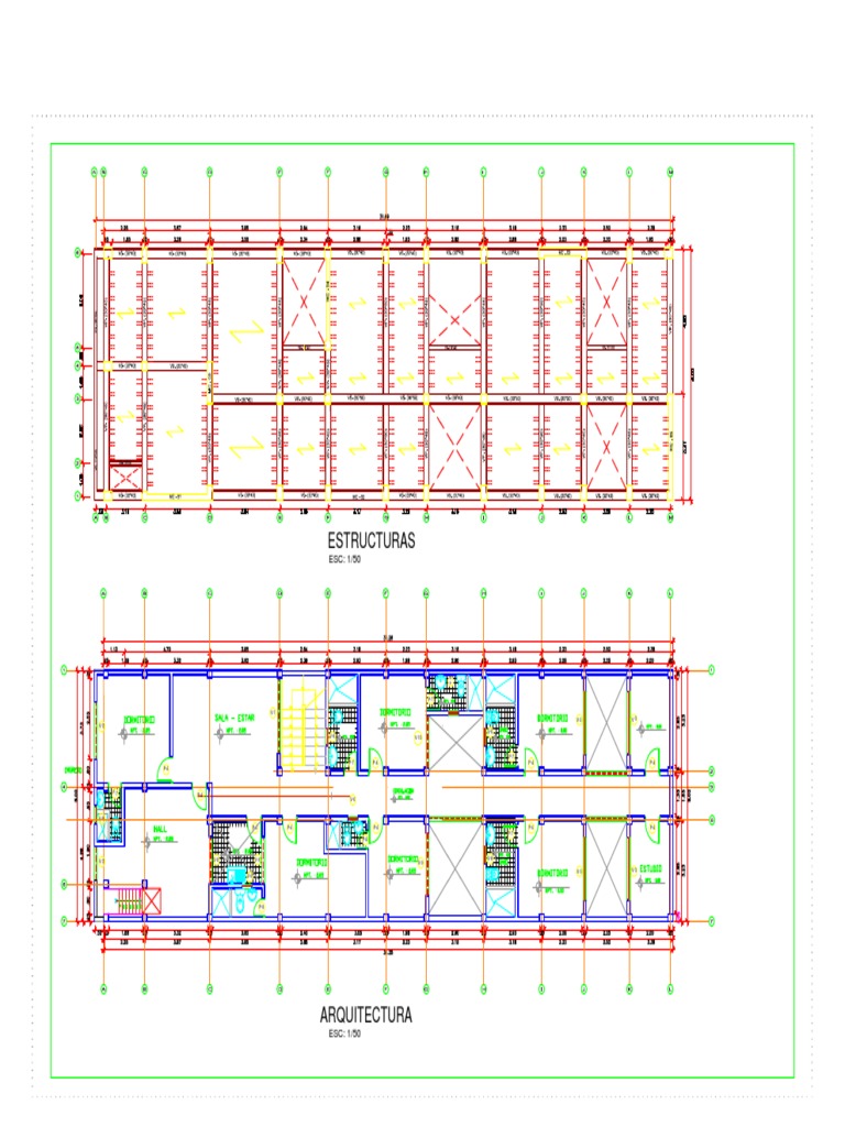 Plano Edificio 5 Pisos PDF | PDF