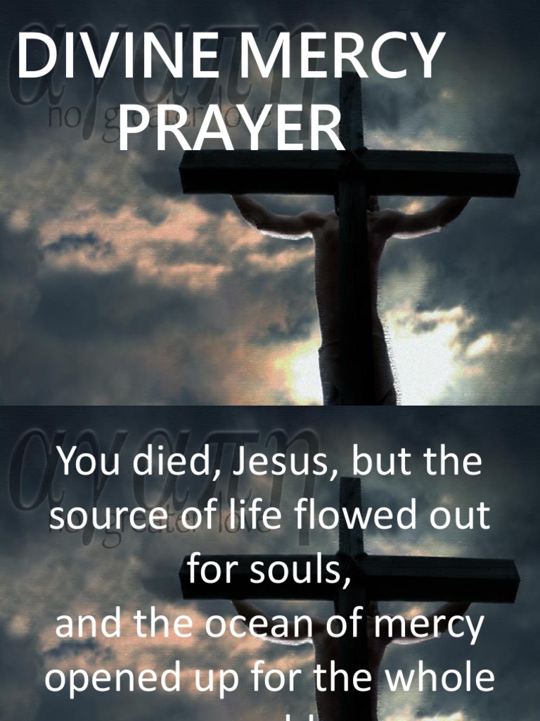 Divine Mercy | PDF | Mercy | Christian Behaviour And Experience