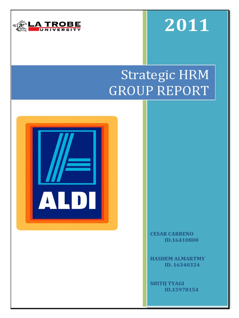 Aldi Final Report PDF | PDF | Strategic Management | Human Resource ...