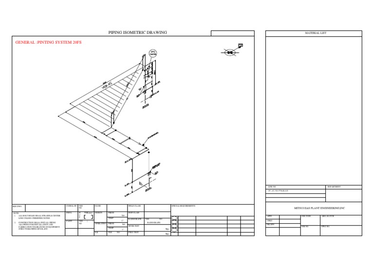 Redraw Isometri 2-Model | PDF | Mechanical Engineering | Building Materials