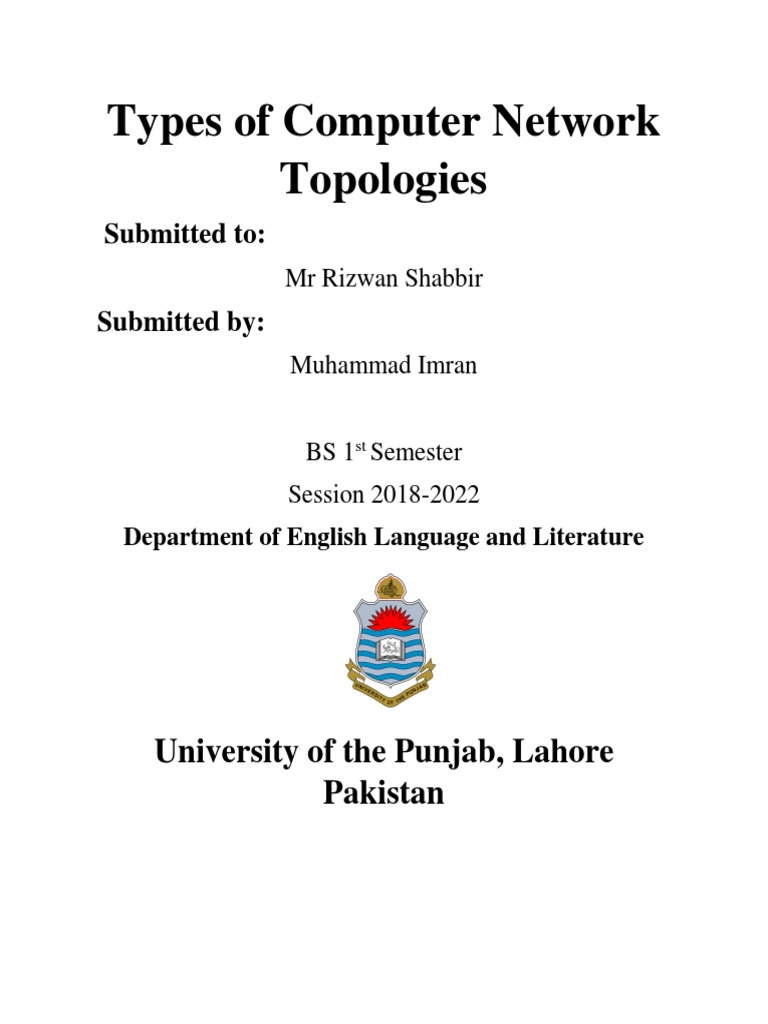 Types of Computer Network Topologies | PDF | Network Topology | Routing
