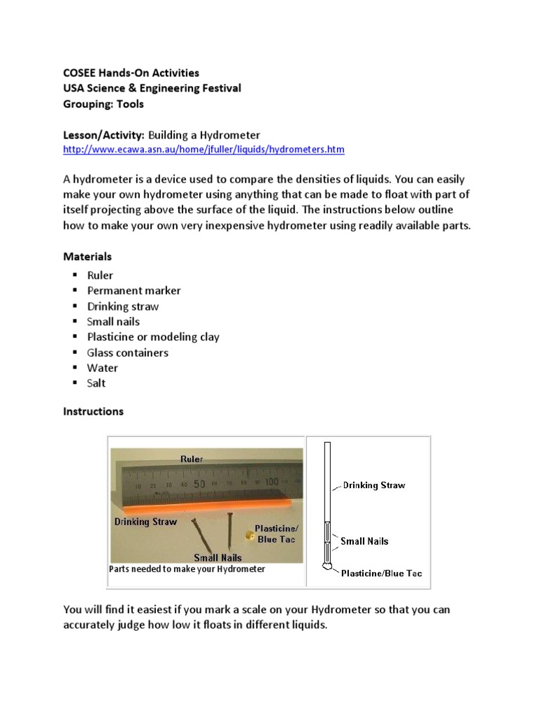 COSEE Hands-On Activities USA Science & Engineering Festival Grouping ...