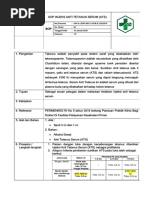 Spo Prosedur Pemberian Injeksi Anti Tetanus Serum (Ats) | PDF