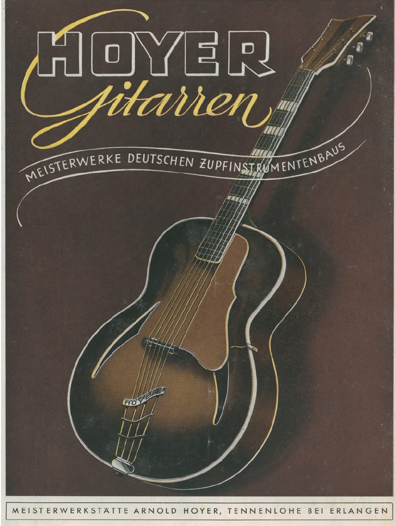 Hoyer Katalog 1948 | PDF