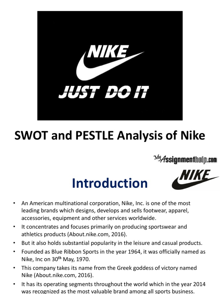 SWOT and PESTLE Analysis of Nike | PDF | Nike | Swot Analysis