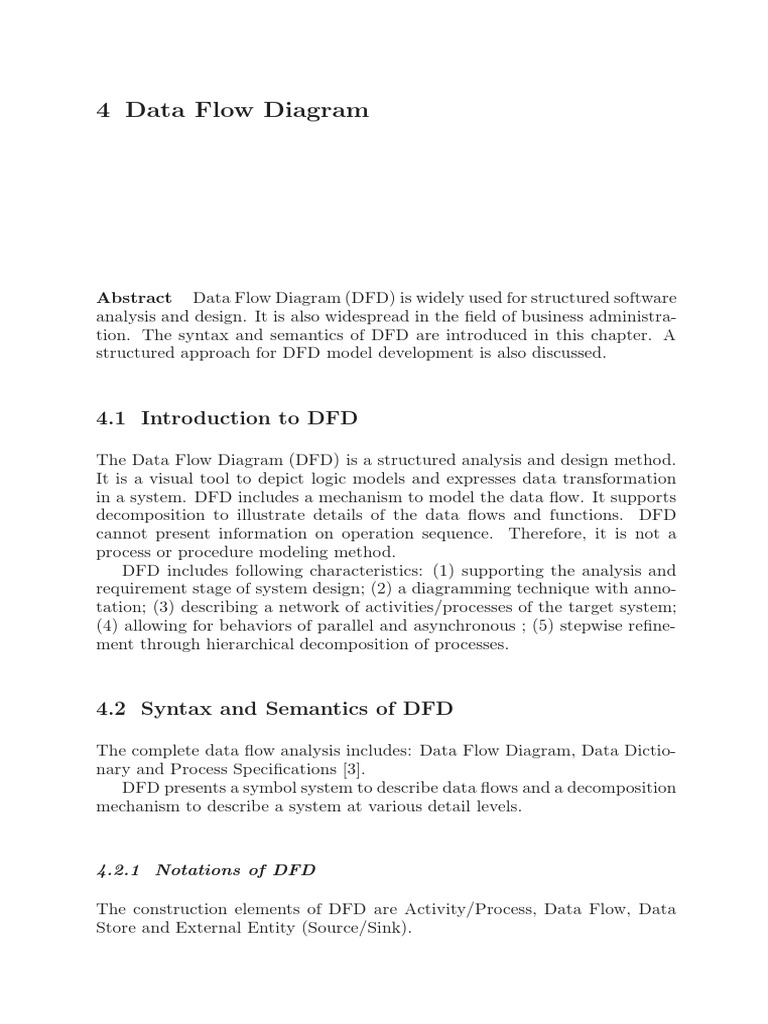 Data Flow Diagram Guide | PDF | Areas Of Computer Science | Information ...
