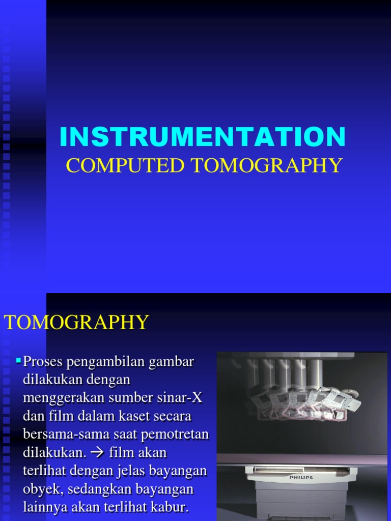 Panduan Lengkap Instrumentasi CT Scan | PDF