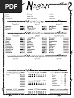 Character Sheet To SW5e | PDF | Role Playing Games | Leisure