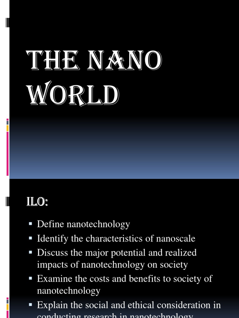 Nano World Sts | Nanotechnology | Microscope