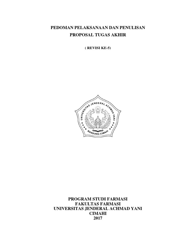 Draft Proposal Skripsi 2017 | PDF