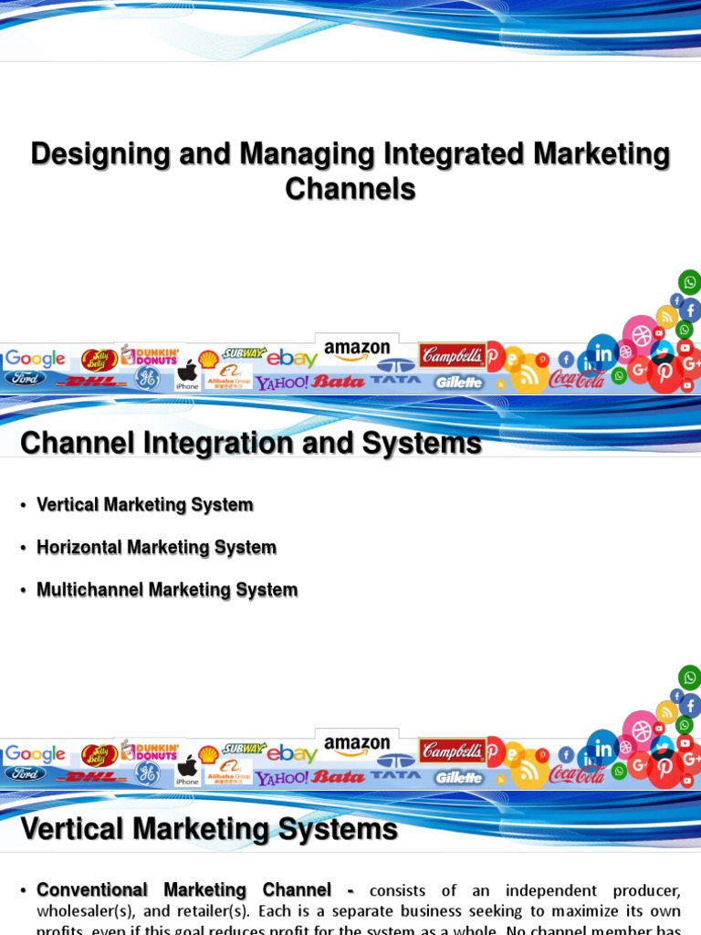 Designing and Managing Integrated Marketing Channels | PDF | Retail | E ...