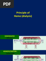 Principles of Hemodialysis Explained | PDF | Hemodialysis | Separation ...