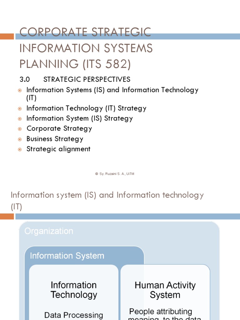 Topic 3 - A Strategic Perspective | PDF | Strategic Management ...