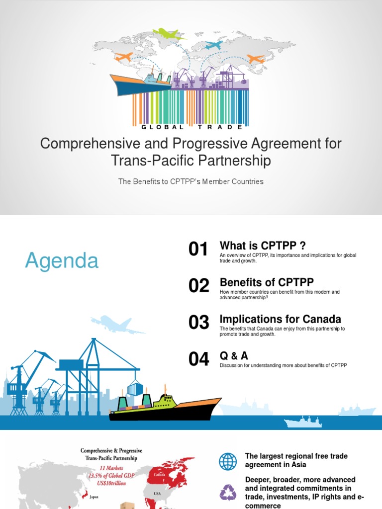 CN CPTPP Presentation | Download Free PDF | Intellectual Property | Trade