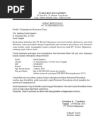 Contoh Surat Pemberitahuan Perubahan Email | PDF | Karier & Perkembangan