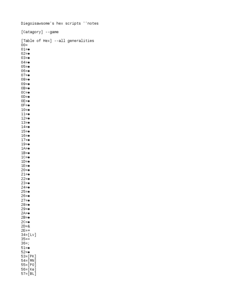 Hex | PDF | Pokémon | Nintendo