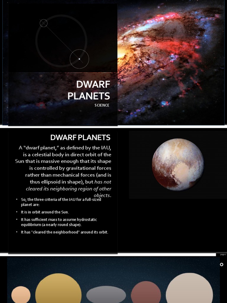 Dwarf Planets | PDF | Pluto | Natural Satellite
