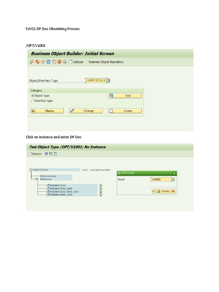 Obsolete VIM DP Document Process | PDF