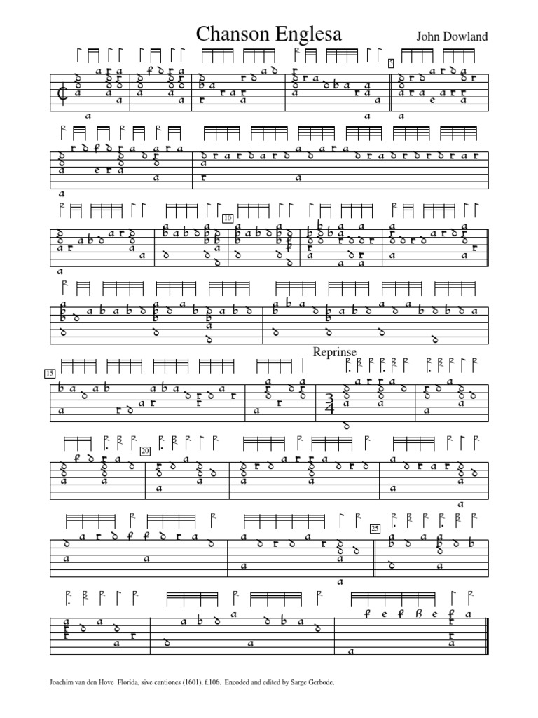 Chanson Englesa | PDF