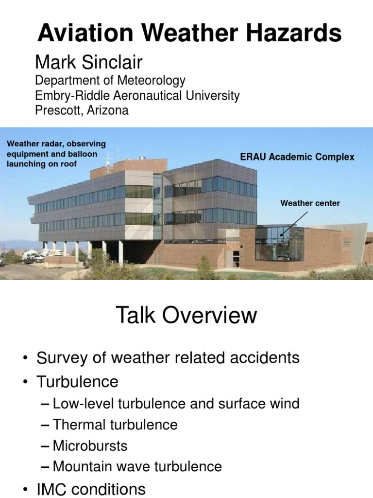Understanding Aviation Weather Hazards | PDF | Fog | Instrument Flight ...