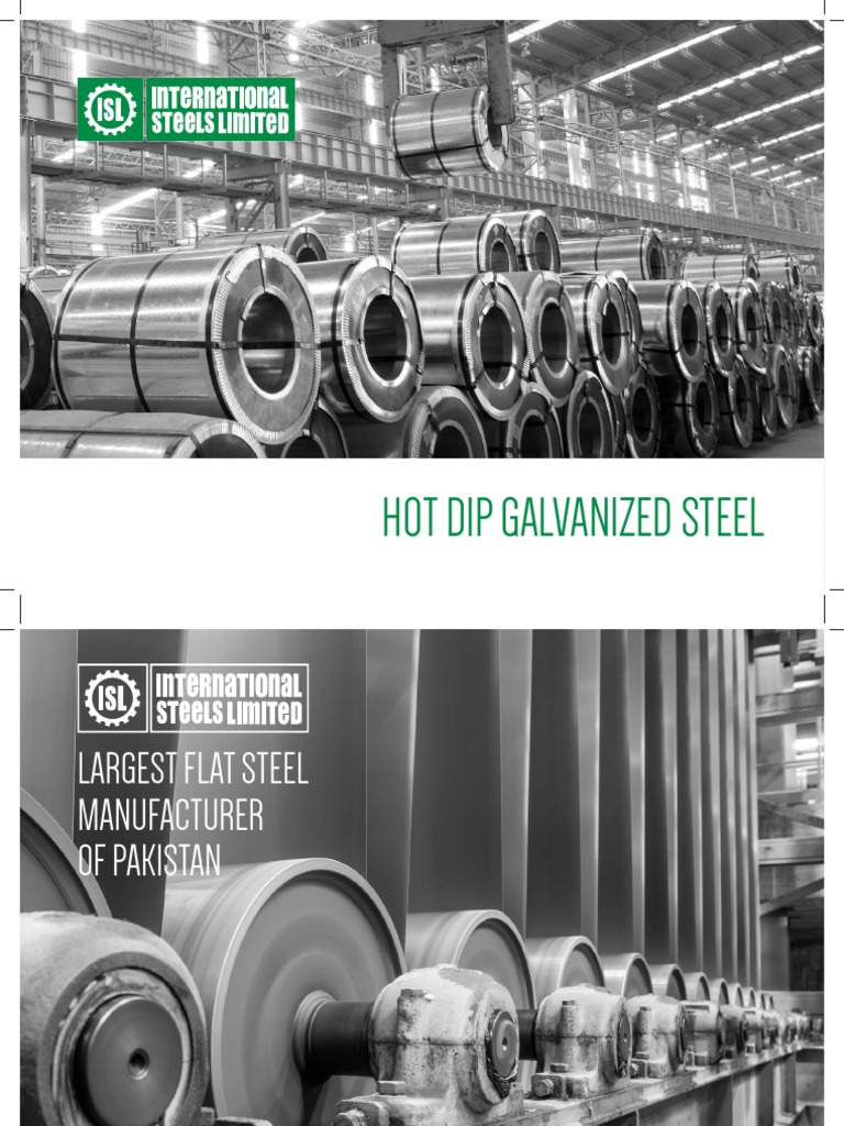 International Steels Limited Hot Dip Galvanized Steel | PDF ...