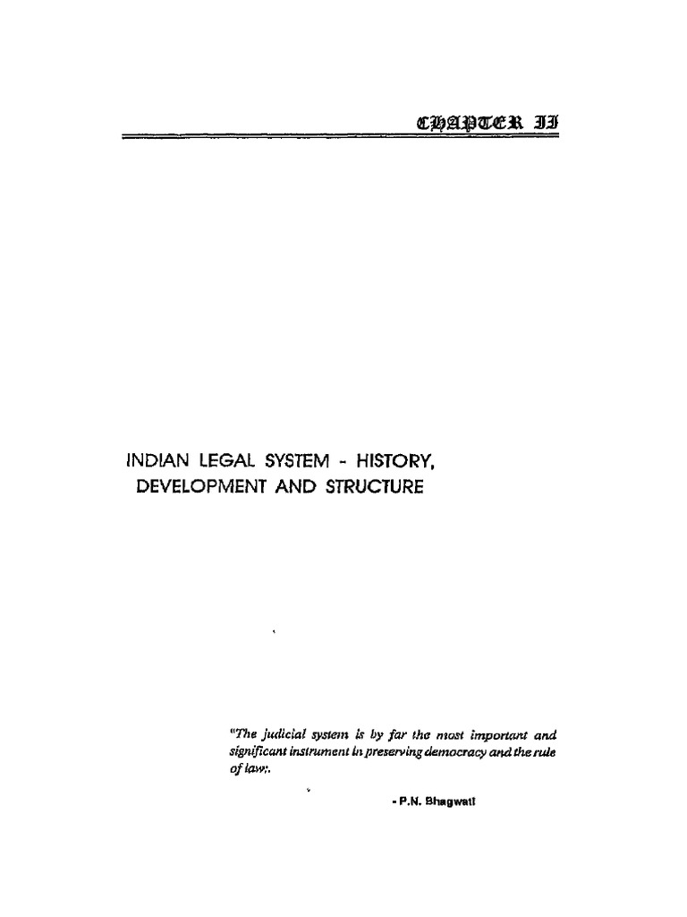 Structure of Indian Legal System | PDF | Barrister | Advocate