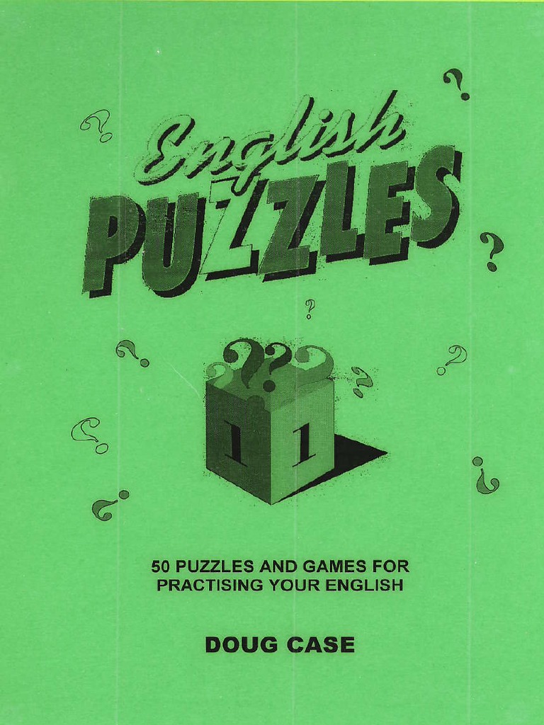 English Puzzles 1 - The LanguageLab Library PDF | PDF | Computational ... English Puzzles 1 - The LanguageLab Library PDF | PDF | Computational ...