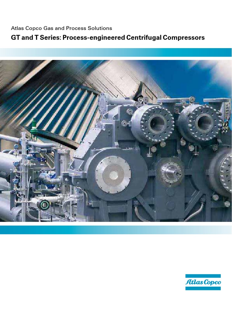Atlas Copco Centrifugal Compressors | PDF | Natural Gas | Bearing ...