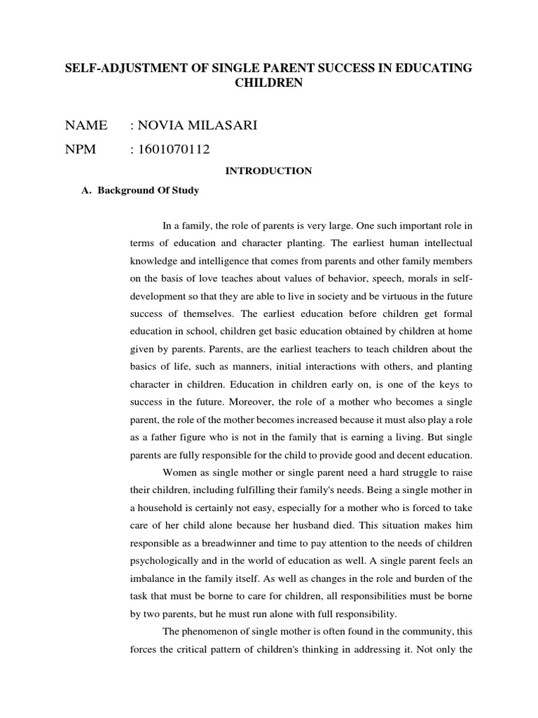 self-pdf-single-parent-family